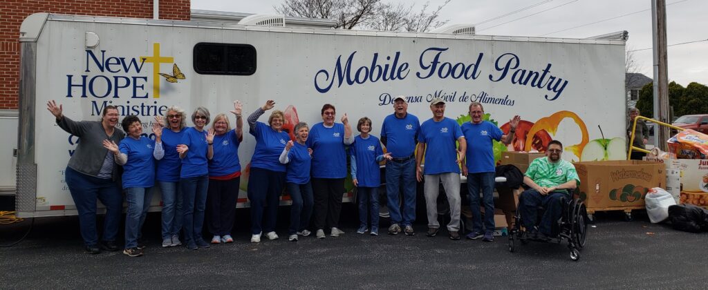 Mobile Food Pantry - New Hope Ministries - Sharing Christ's Love By ...