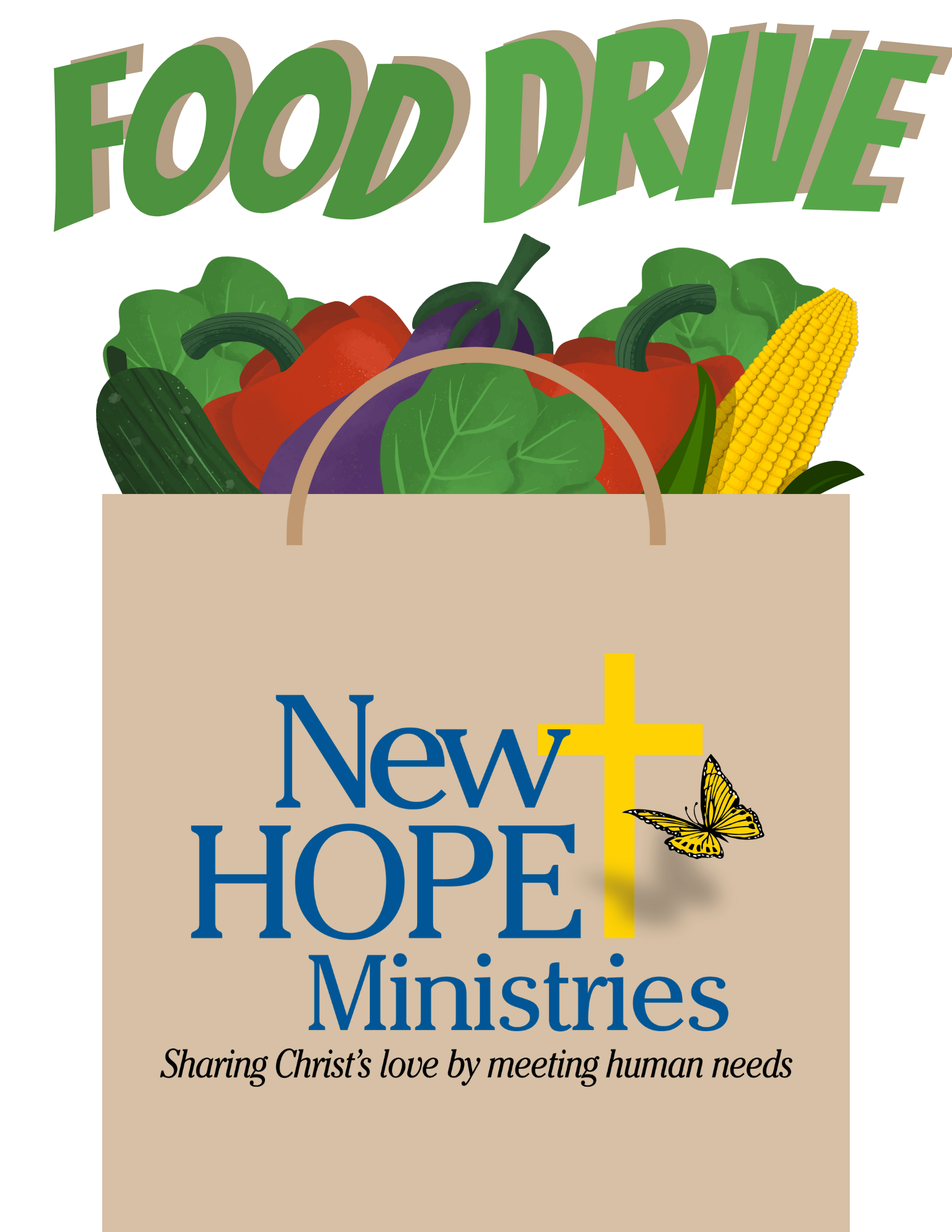 Food Drives - New Hope Ministries - Sharing Christ's Love By Meeting ...